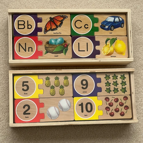 Melissa & Doug | Toys | Melissa Doug Selfcorrecting Alphabet Letter And ...